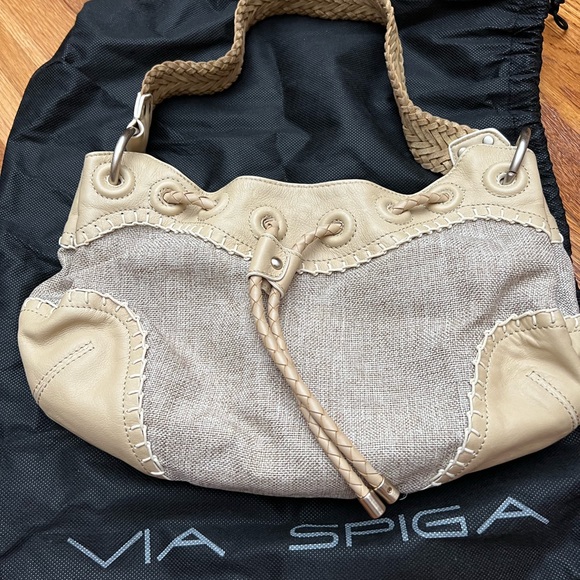 Via Spiga | Bags | Via Spiga Crescent Shaped Hobo | Poshmark